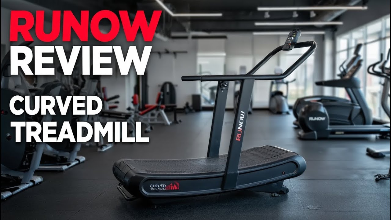 RUNOW Curved Treadmill Review: Manual Air Runner with 4 Resistance ...