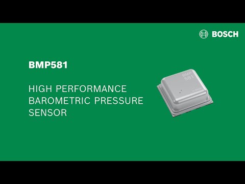 High performance barometric pressure sensor #BMP581 - YouTube
