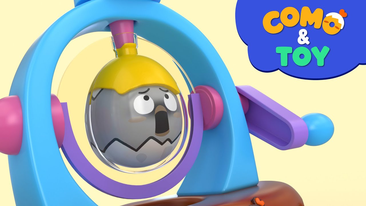 Como | Egg Maker | Learn colors and words | Cartoon video for kids ...