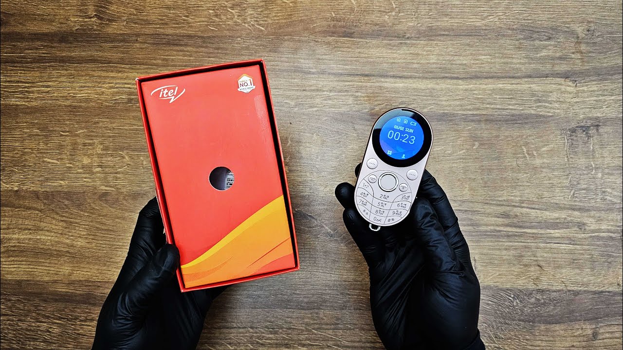 Itel Circle 1 Nostalgic Mobile Unboxing | ASMR | V-Unbox - YouTube