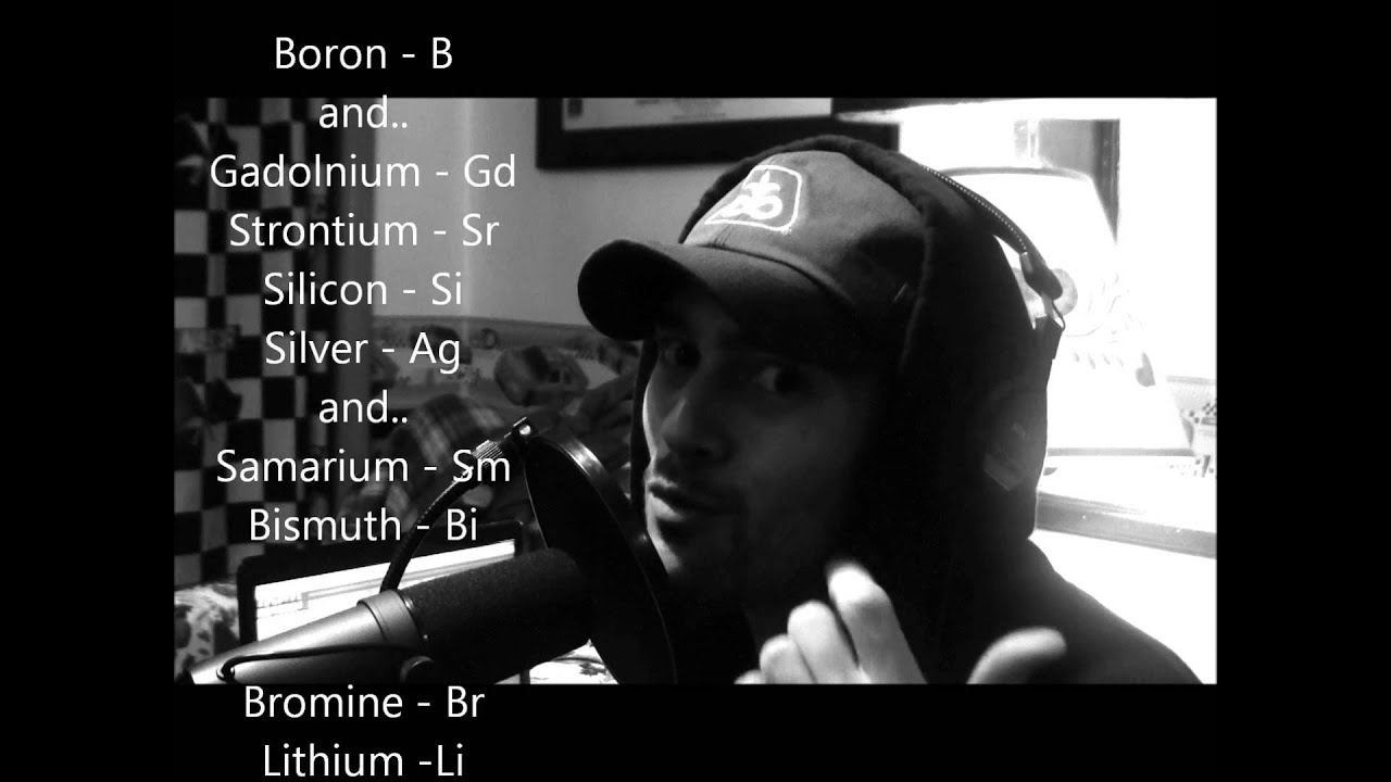 Psylince - The Periodic Table of Elements Song 2.0 (Rap Version) - YouTube