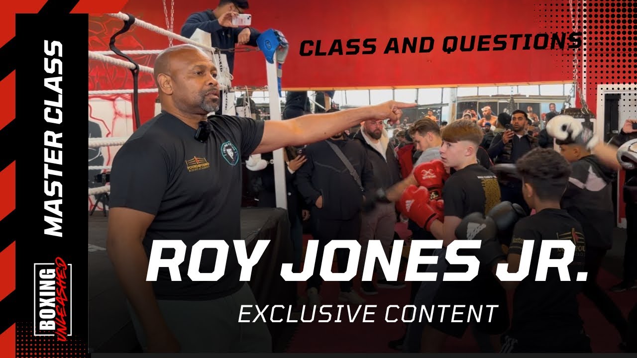 Masterclass by Legend Roy Jones Jr followed by Q/A - YouTube