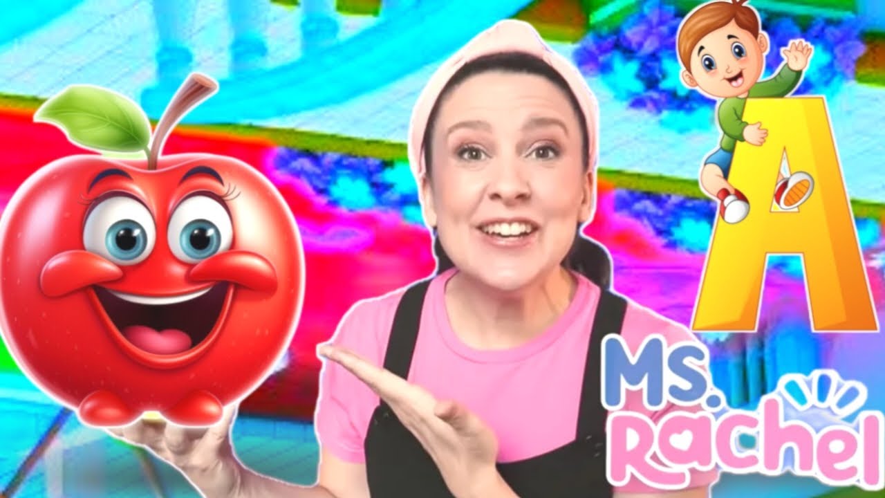 Ms Rachel & Elmo Get Ready For School - ABC Song, Numbers, Colors ...