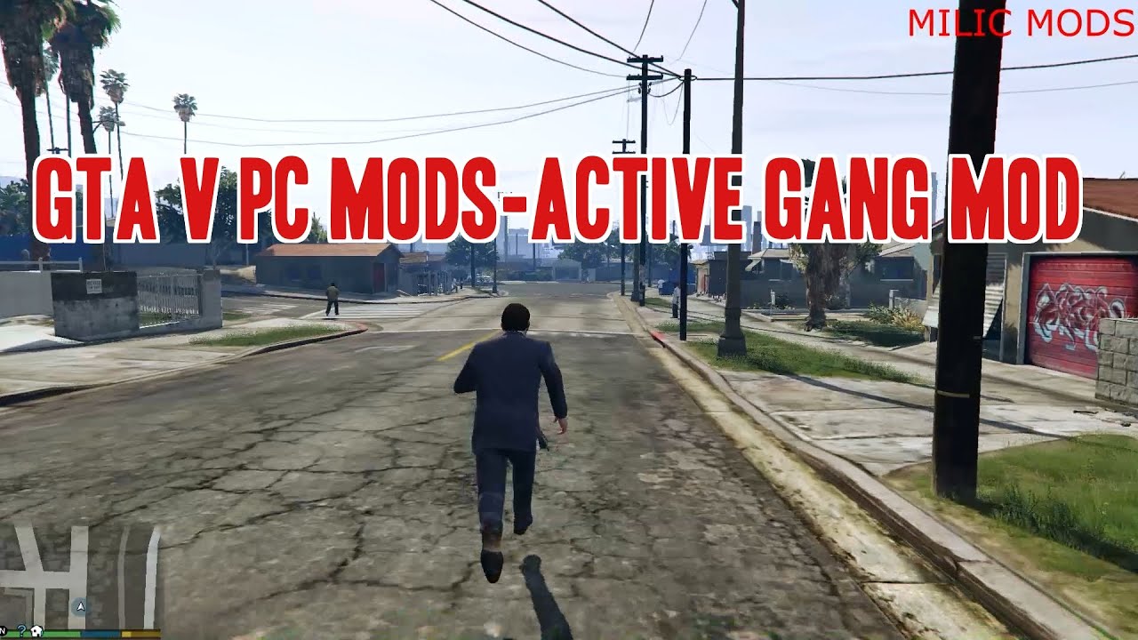 GTA V PC MODS-Active Gang Mod - YouTube