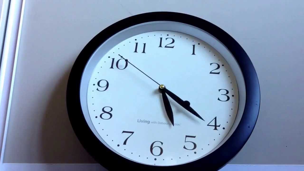 Clock Time Lapse - YouTube