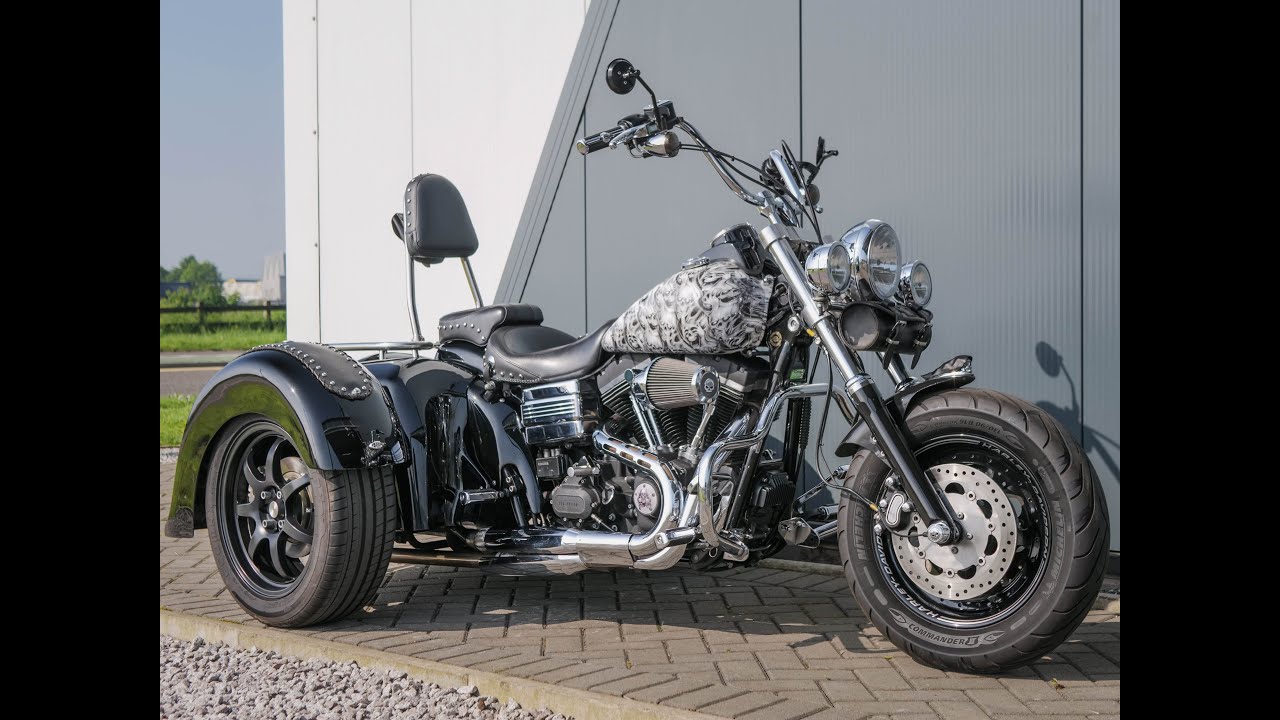 2014 Harley-Davidson Trike Fat Bob Conversion @ WCHD, Glasgow, Scotland ...