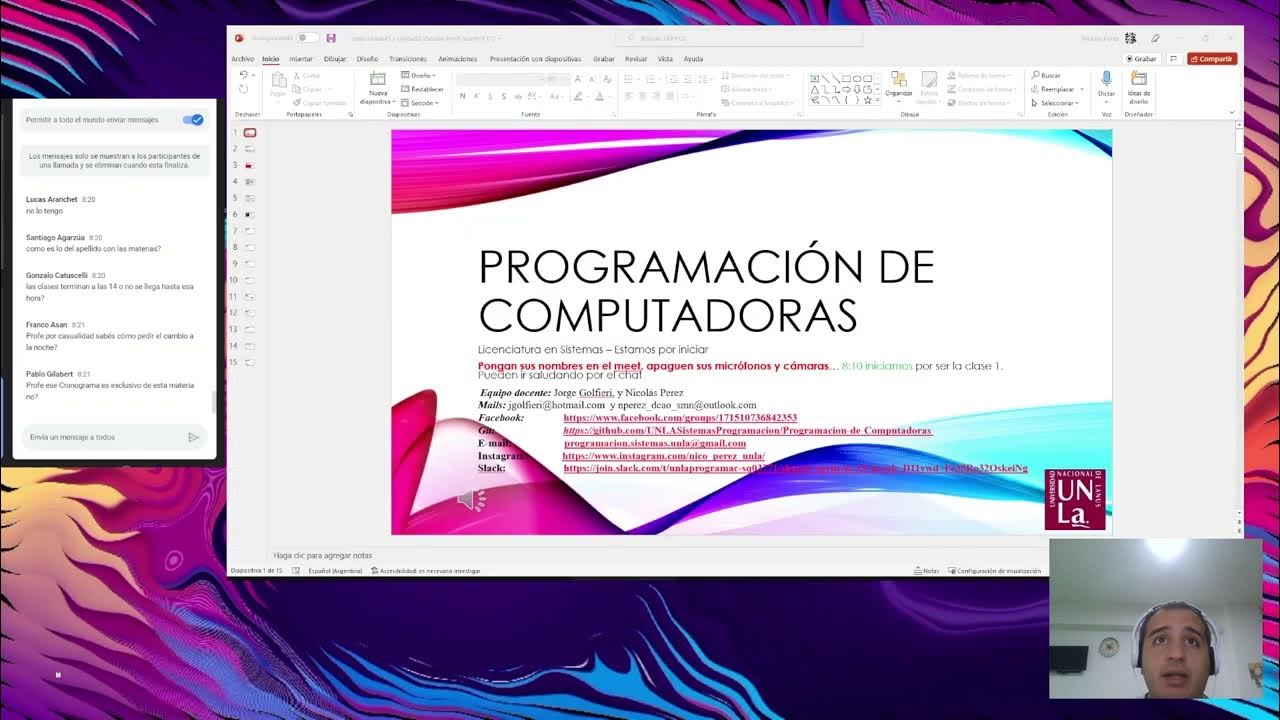 Clase I - Programación - Parte I - Presentación y Lenguajes de ...