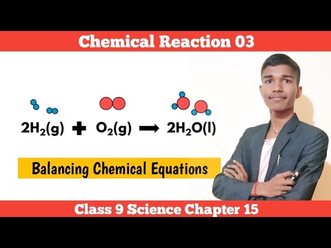 Method of Writing Balanced Chemical Equation | Chemical Reaction 03 ...