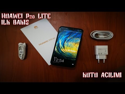 HUAWEİ P20 LİTE KUTU AÇILIMI ve İLK BAKIŞ