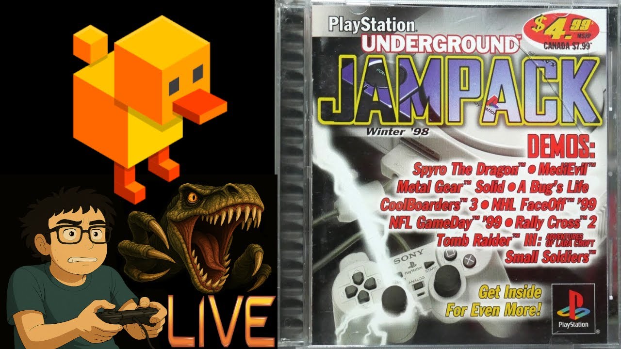 Mista Vidz LIVE - PlayStation Underground Winter Jampack Winter '98 with @JoeyJ0J0 - YouTube