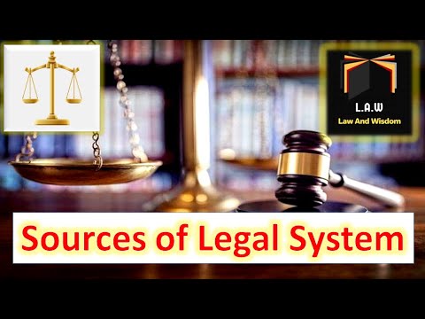 Sources of Legal System | Legal System | Past Papers Solved Questions ...