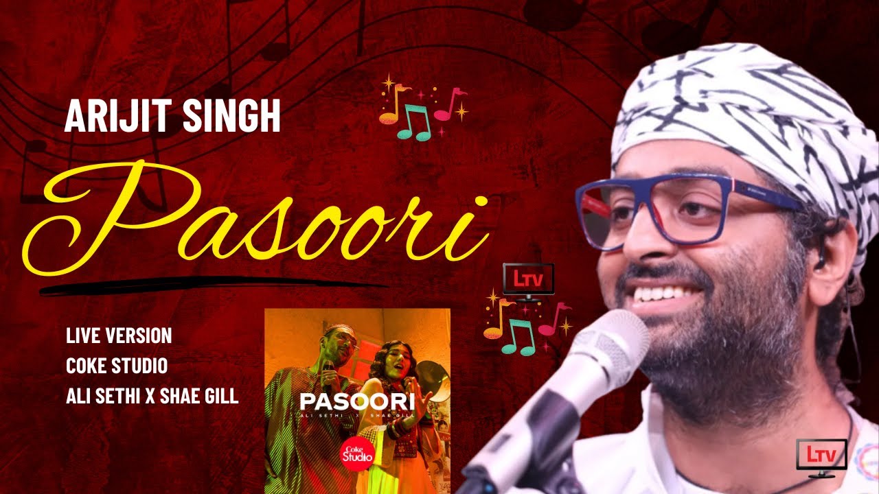 Pasoori ft. Arijit Singh | Arijit Singh Singing Pasoori song by Ali ...