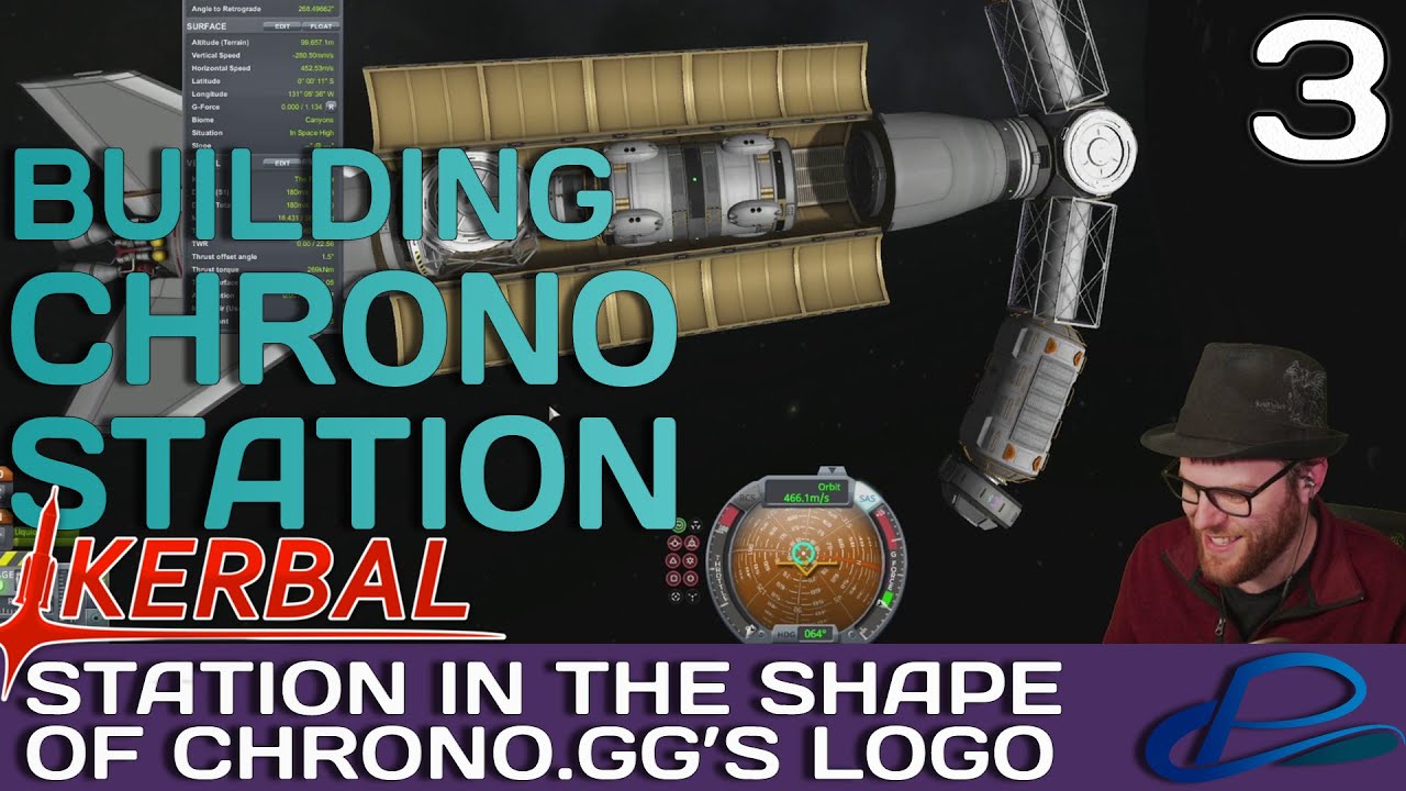 DEPLOYMENT OVER THE MUN! - Kerbal Space Program Station Build - Part 03 - KSP Gameplay - YouTube