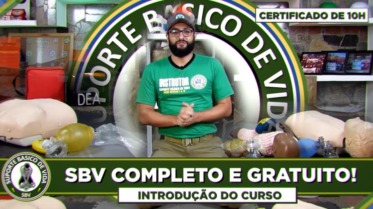 Introdução do curso completo de SBV | Gratuito e com possibilidade de ...