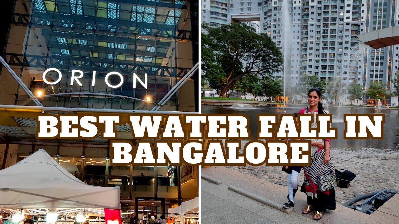Orion mall Rajajinagar | water fall in bangalore #mall #bengaluru # ...