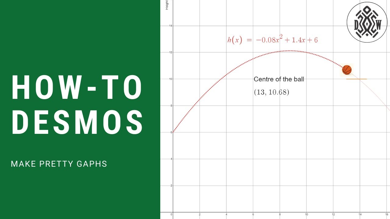 Make Pretty Graphs in Desmos - YouTube