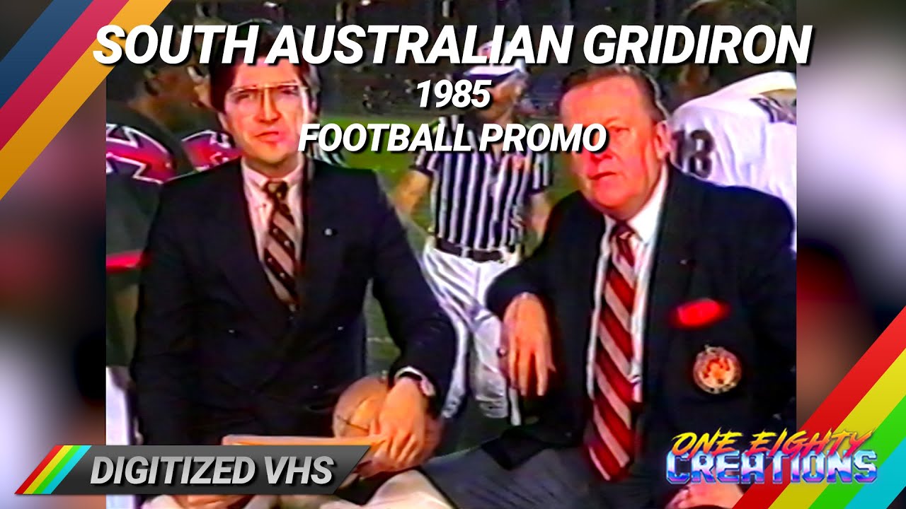 South Australian Gridiron (VHS) - 1985 Football Promo - YouTube