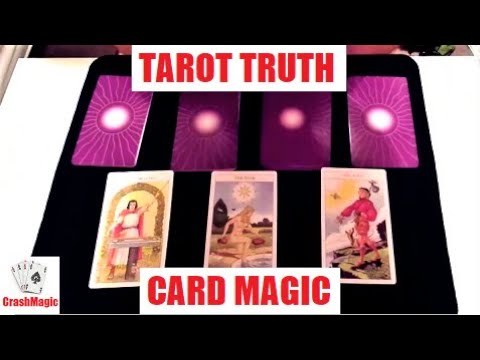 Tarot Truth Card Trick Performance - YouTube