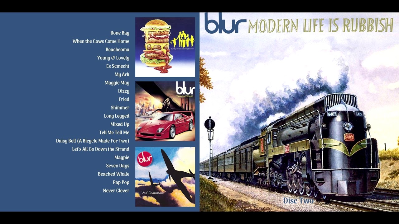 BLUR - MODERN LIFE IS RUBBISH (Disc 2) - MASTER CUT - YouTube