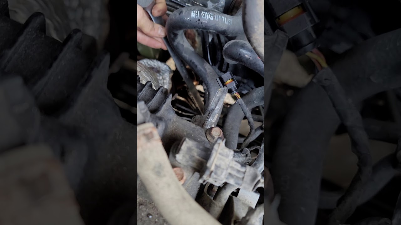 2012 kia soul 2.0 upstream oxygen sensor location & removal - YouTube