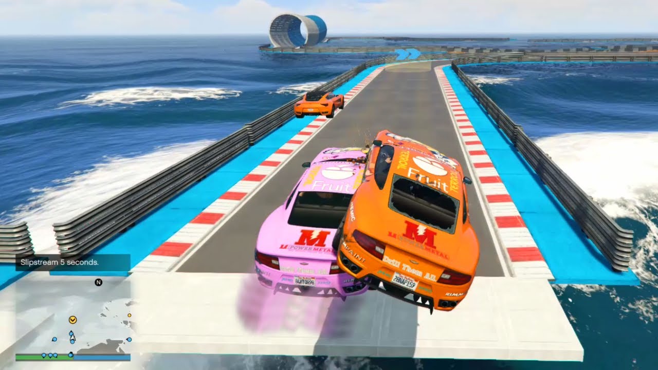 Stunt races on crack - YouTube