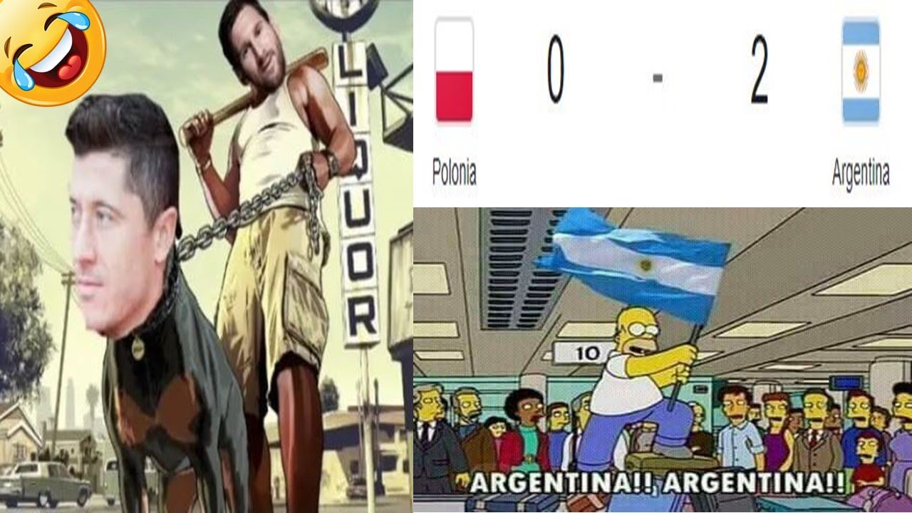MEMES POLONIA 0 ARGENTINA 2 MUNDIAL 2022 - YouTube