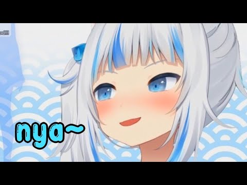 Gawr Gura goes ''nya!'' - YouTube