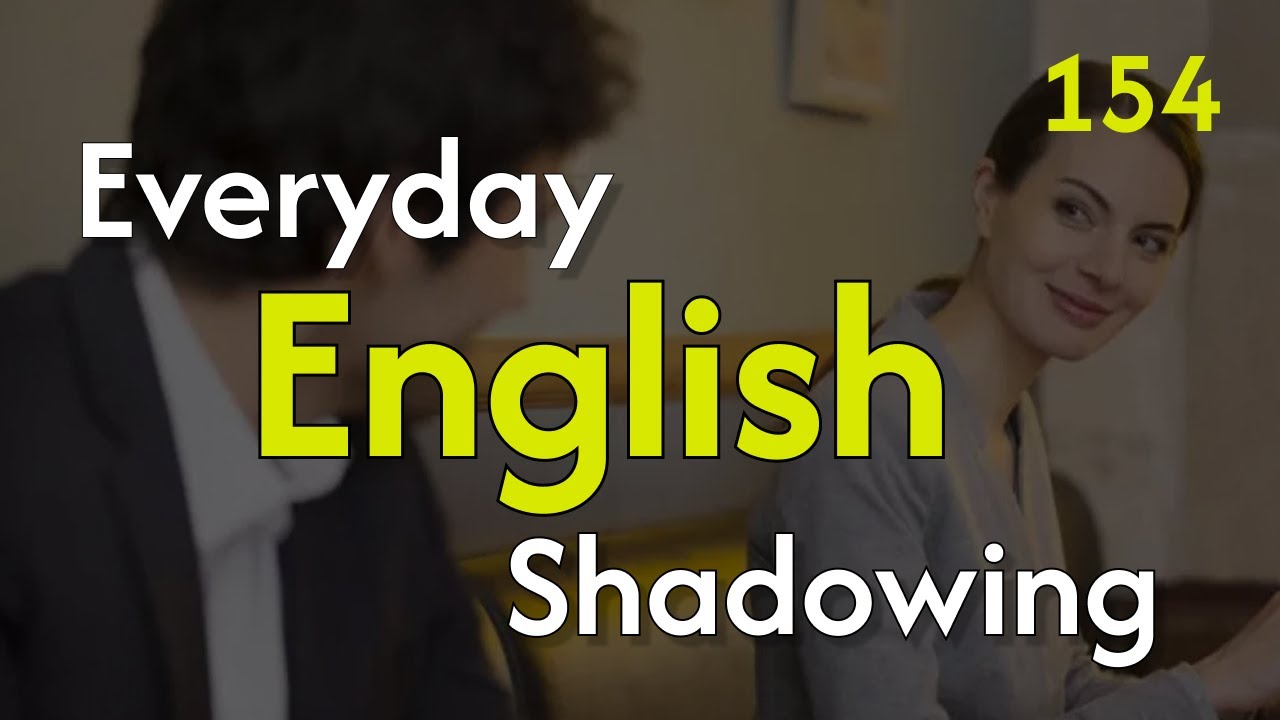 English Listening & Speaking Practice in 30 mins | Shadowing Practice for Fluent English ...