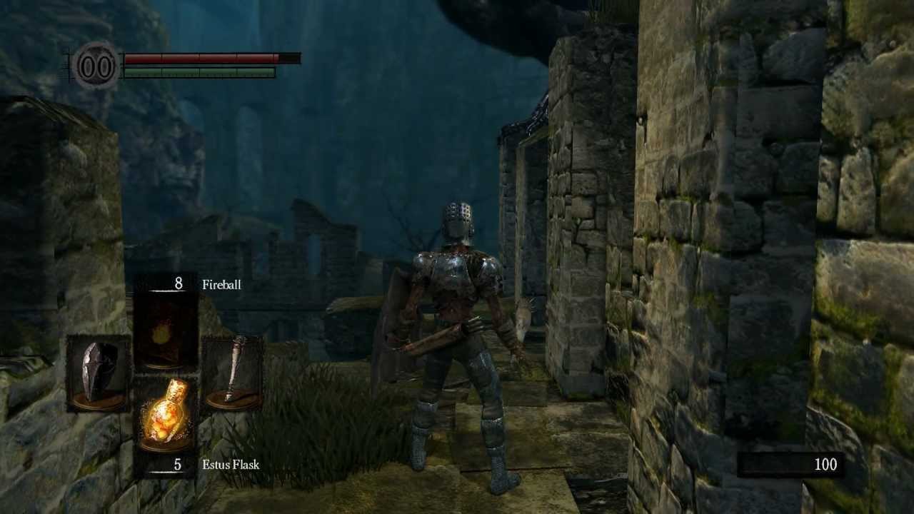 Dark Souls (PC) - Undead Asylum F2 West Key - YouTube