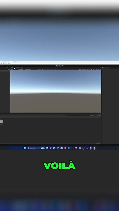 [TUTO] Extrait de la vidéo - "Installation de Unity" #tutorial #tuto #shorts #unity #france # ...