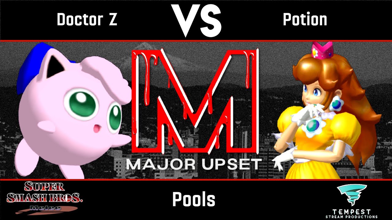 Doctor Z (Jigglypuff) vs Potion (Peach) - Pools - MAJOR UPSET - YouTube