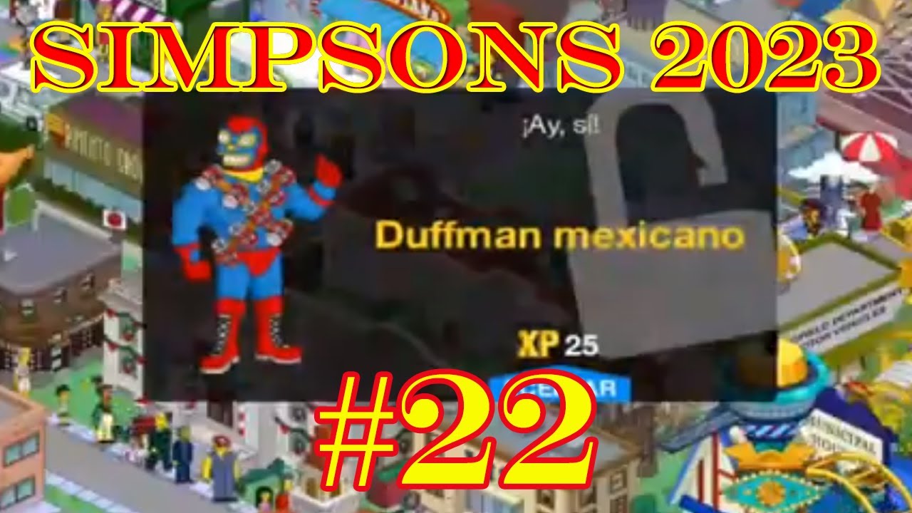 Duffman Mexicano en Los Simpson Springfield - YouTube