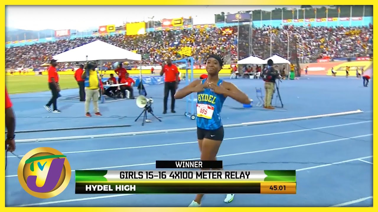 Hydel High Wins 4x100M Relay FINALS Class 2 Girls | Boys and Girls ...