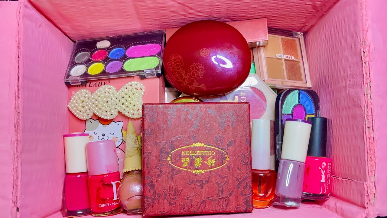 Unboxing Collection Of Makeup Set And Jewelry | Makeup Kit, Makeup Box ...