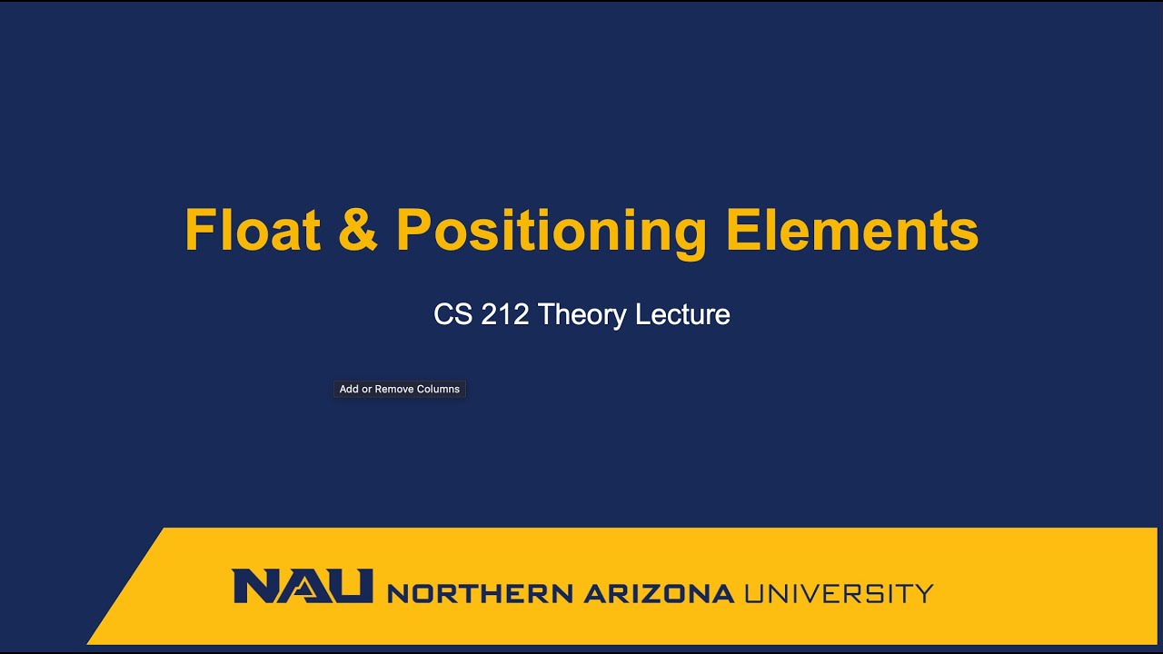 5.3.Float and Positioning Layouts - YouTube