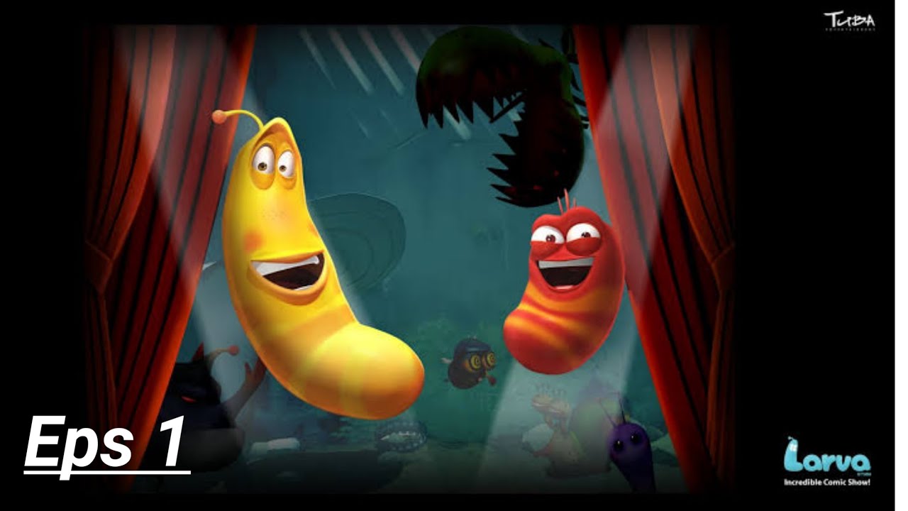 Cartoon Larva Tuba | Eps 1 | Let's eat less salt for healthy life - YouTube