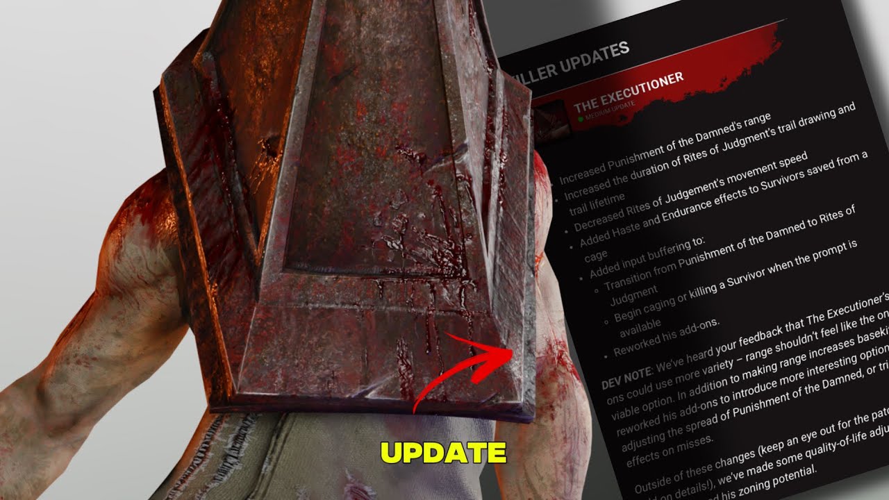 PYRAMID HEAD FINALLY GOT AN UPDATE IN DEAD BY DAYLIGHT! - YouTube