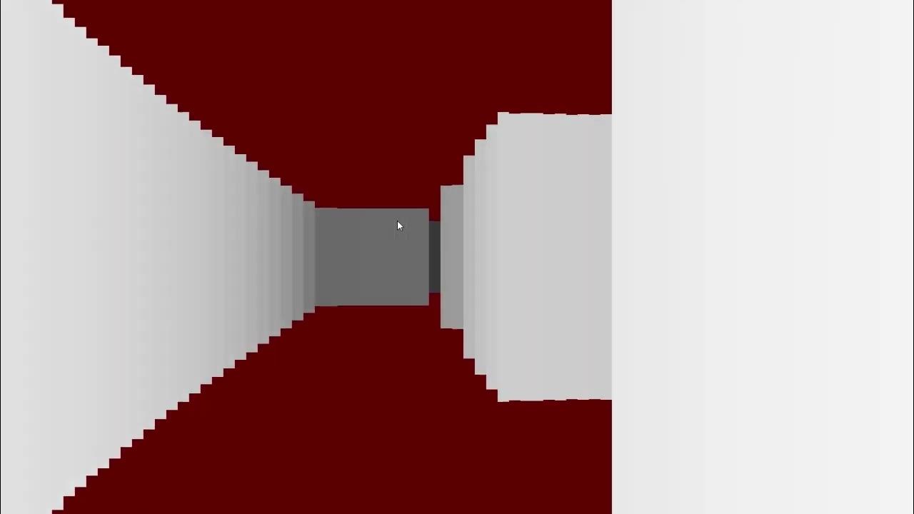 Raycasting 2.5D engine Test #python - YouTube