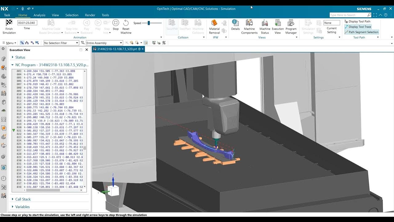 NX Post CNC 5 trục Haas GM2 (Haas GM2 NX Postprocessor & machine simulation) - YouTube