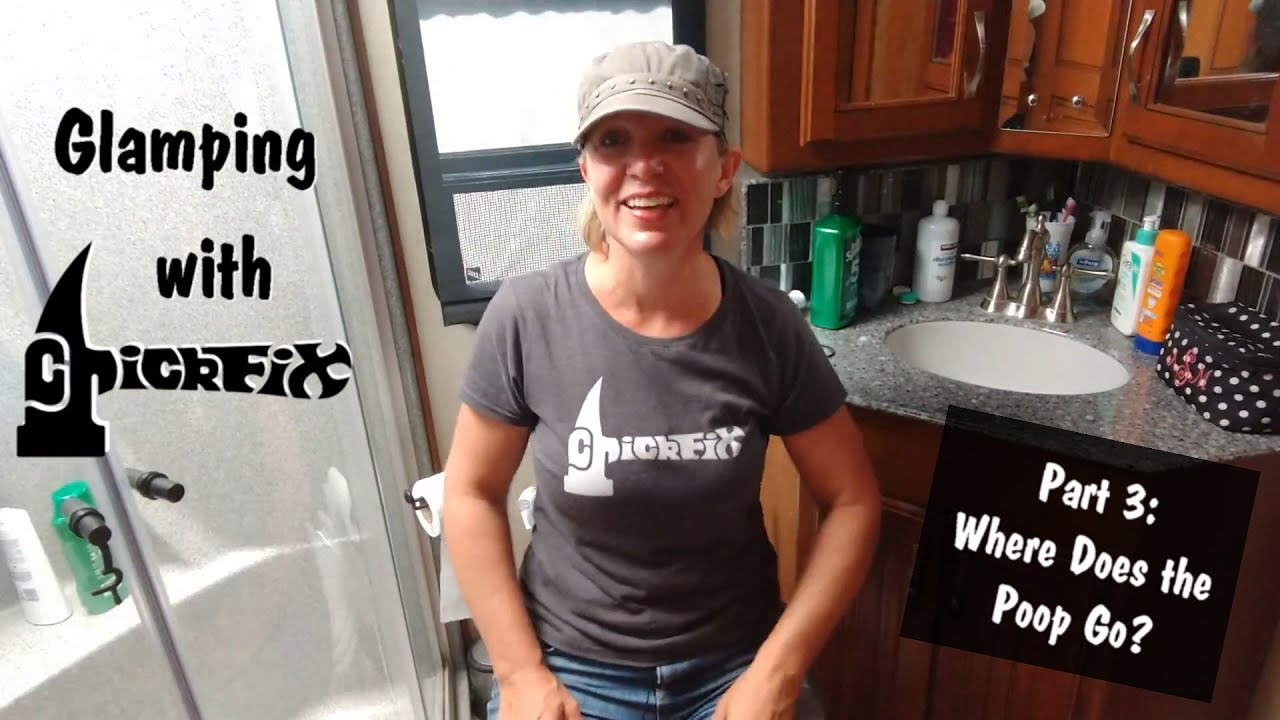 Glamping with ChickFix: Where Does the Poop Go? - YouTube