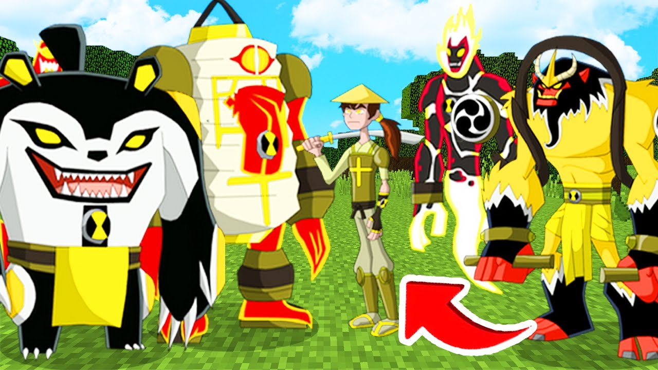 Minecraft ben 10 omnitrix mod - mobikj