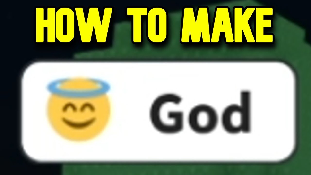 How to Make God in Aura Craft (Roblox) - YouTube