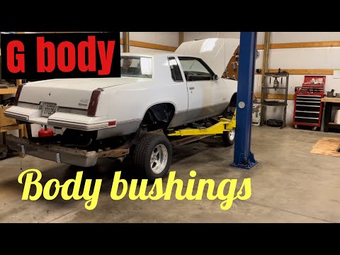 G body Cutlass body mount replacement - YouTube