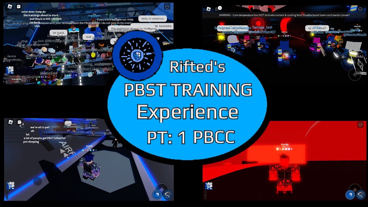 Rifted's PBST TRAINING Experience! PT: 1 (PBCC) - YouTube