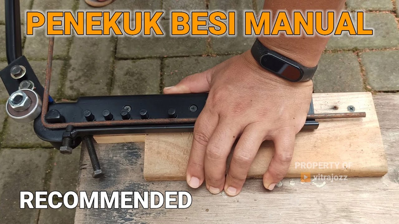 Penekuk Besi Manual || Manual Steel Bender - YouTube