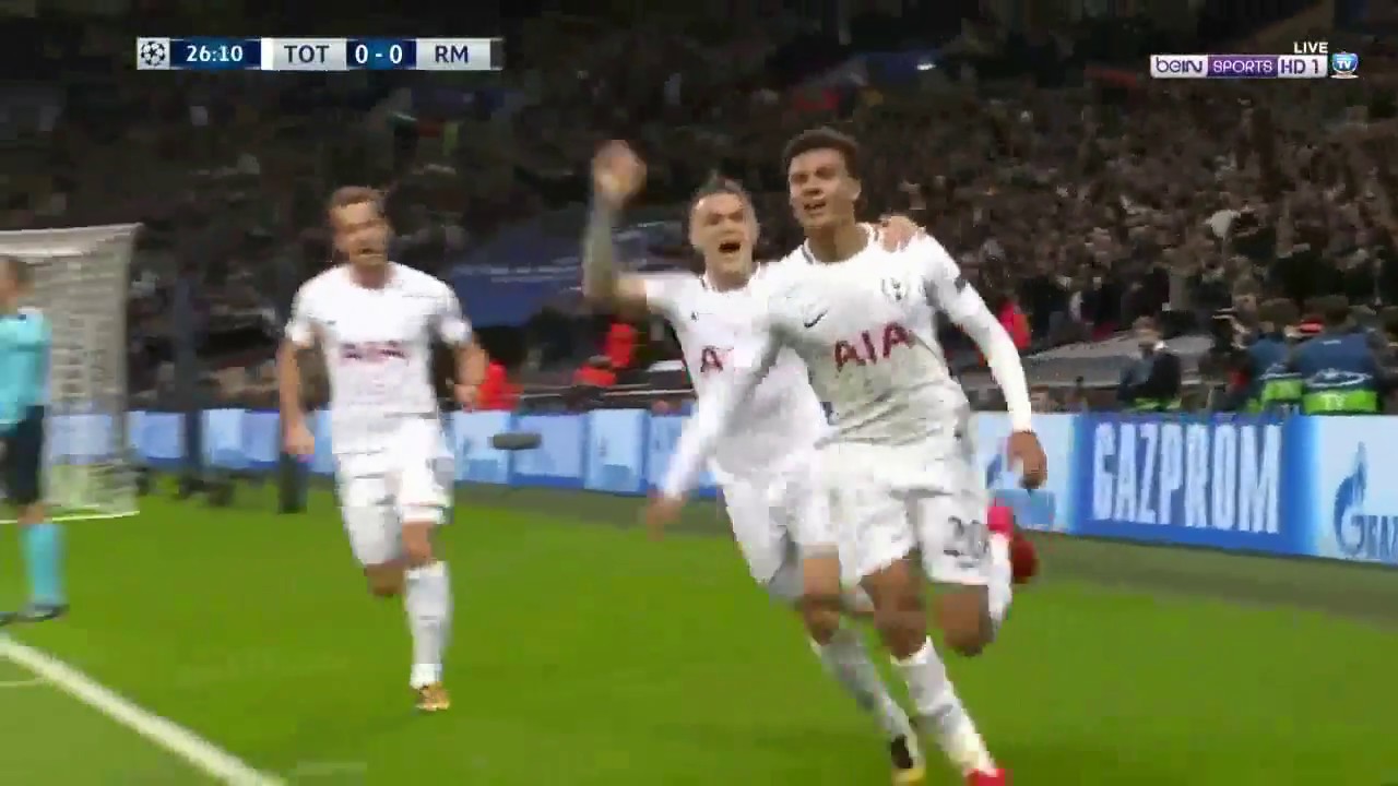 Tottenham vs Real Madrid 3-1- All Goals & Highlights 1/11/2017 HD First ...