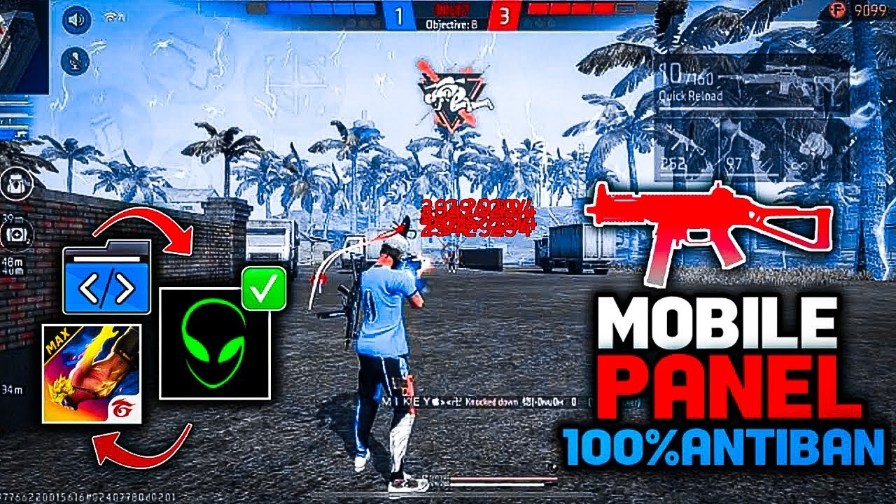 Antiban FF Panel100%🔥Free Fire Injector🔥Ob45 Free Fire Hack😈FF panel ...