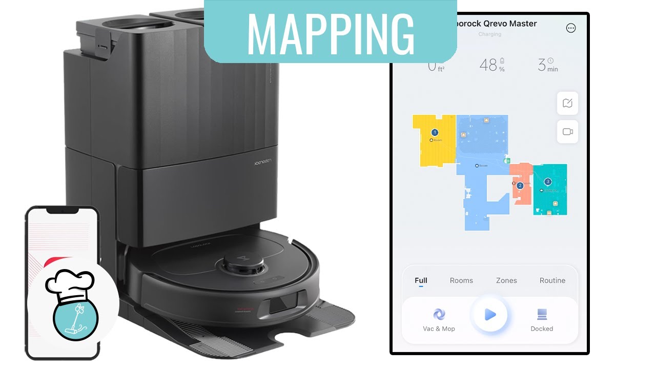 Roborock Qrevo Master Map Settings Guide - YouTube