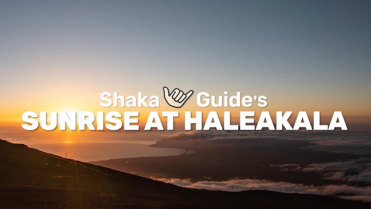 Shaka Guide's Sunrise at Haleakala National Park Tour - YouTube