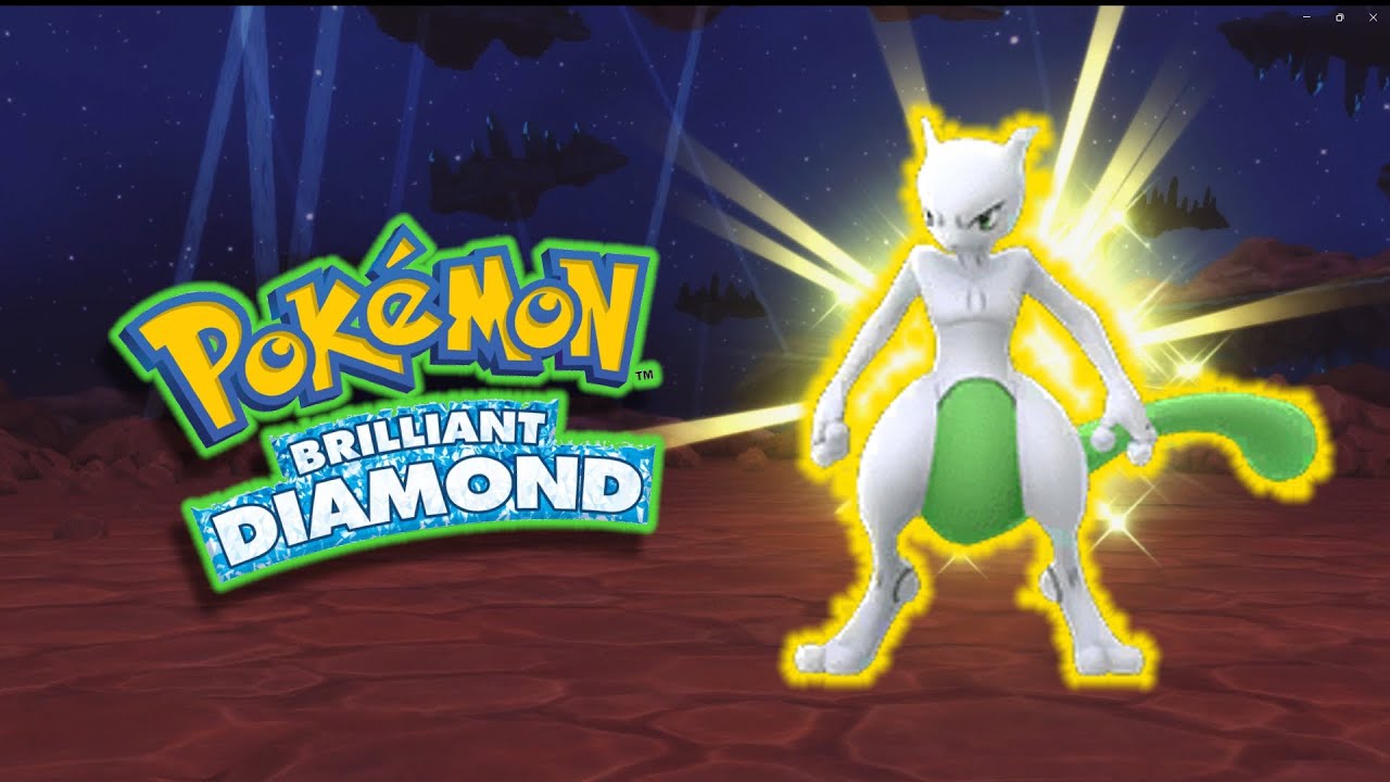 Shiny Mewtwo Pokemon Brilliant Diamond | BDSP - YouTube